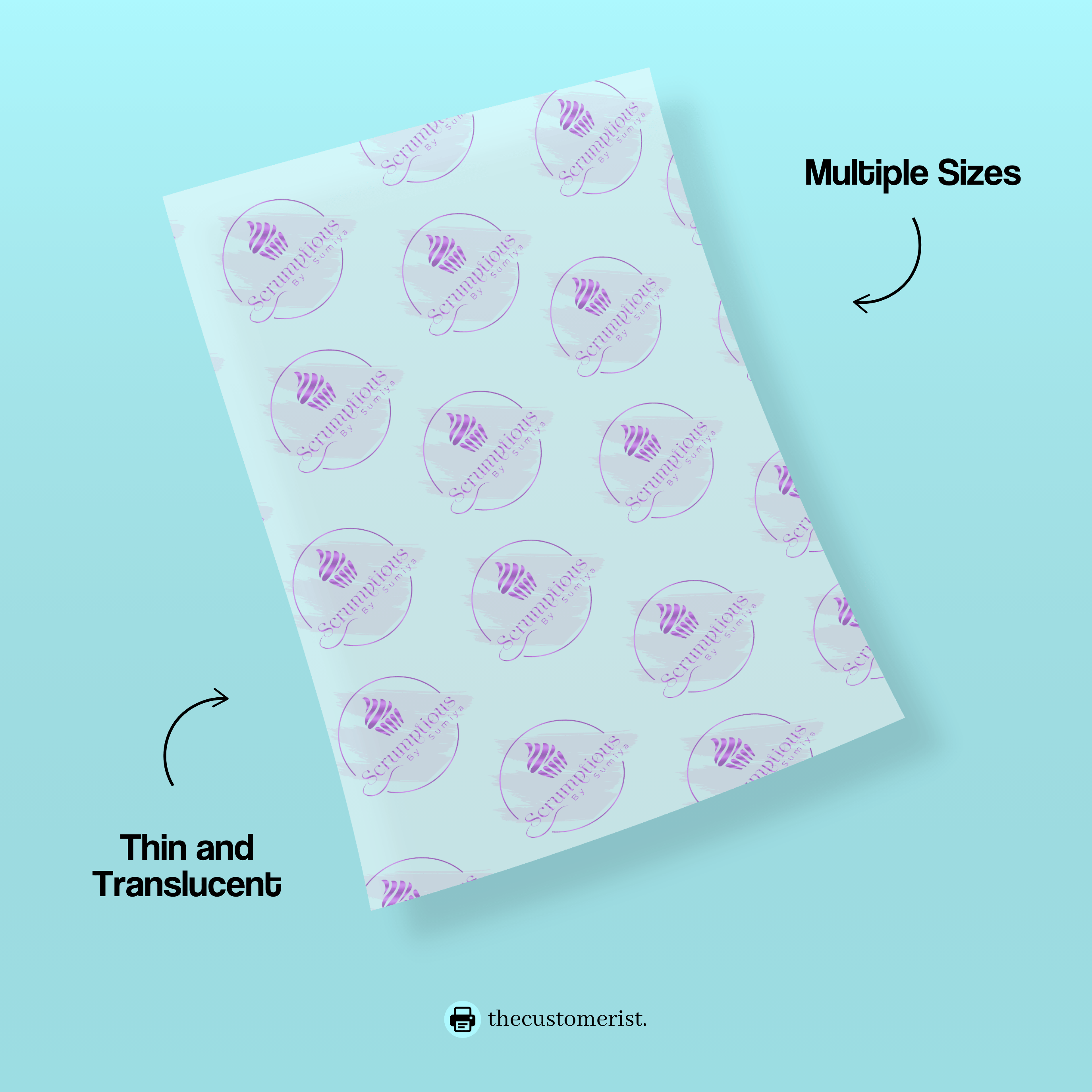Custom Packaging Paper- A3, A4, A5 & A6 – THECUSTOMERIST LTD