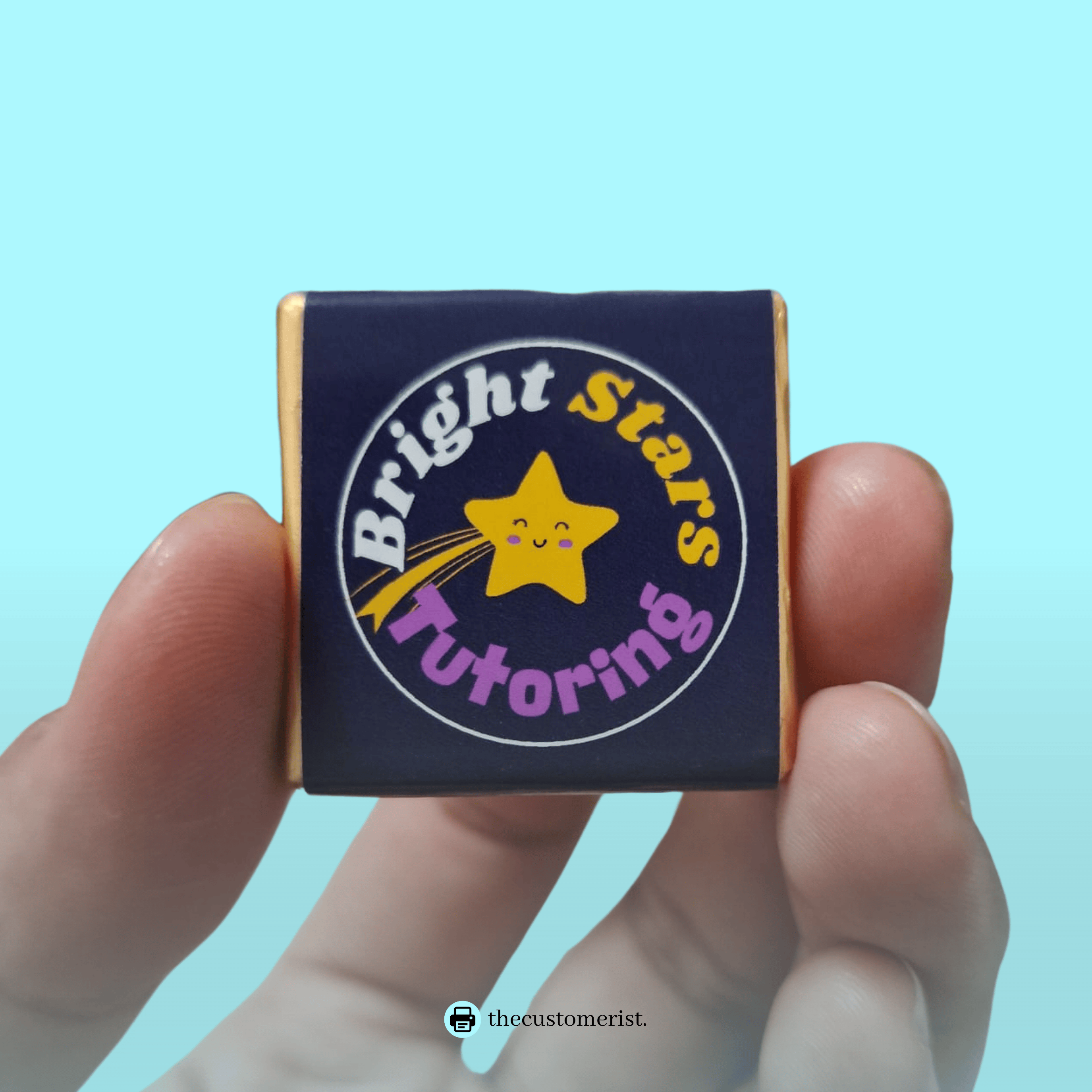 Chocolate Squares- Corporate Logo Chocolates – thecustomerist